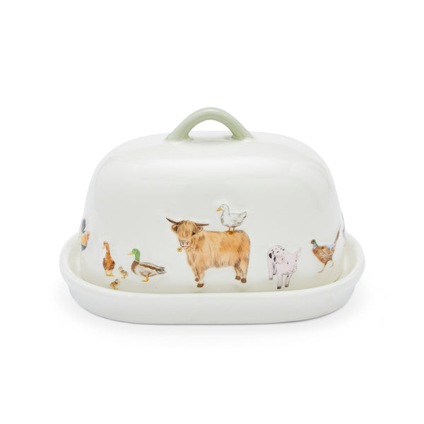 Cooksmart Buttercup Farm Ceramic Butter Dish – Creative Ideas Home and Gift