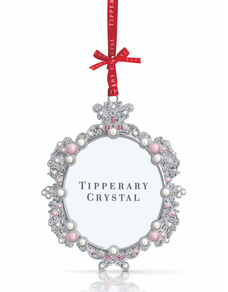 Tipperary Crystal Christmas pearl picture frame – Creative Ideas Home ...