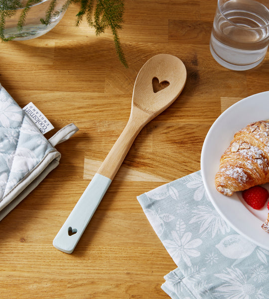 Cooksmart Homestead Bamboo Cut Out Heart Spoon – Creative Ideas Home ...