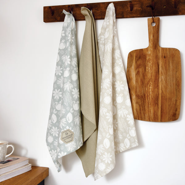 Cooksmart Homestead 3 Pack Tea Towels – Creative Ideas Home and Gift